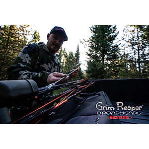 GRIM REAPER 2203 Hades Fixed Blade Broadhead 1 3/16" Cut 100gr