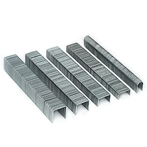 TOOLZILLA Staple Assortment Pack, 4,400 Pieces, Variety of Staples for Staple Gun, Stapler and Staples, Including Narrow Crown and Round Crown for Every Job, TOOLZILLA Replacement Staples for Home DIY