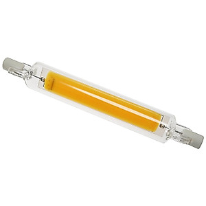 SQXBK 2PCS 118mm R7S LED Bulb Halogen Equivalent 118mm J-Type 20W120V R7S Base Double Ended Base J Type Floodlight Halogen Replacement 360 Degree Beam Angle Landscape Lights, Warm White