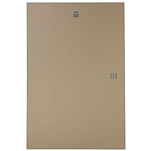 FRAMES BY POST 0.75 Inch Pink Picture Photo Frame With Pink Mount 50 x 40 cm Image Size 16 x 12 Inch Plastic Glass