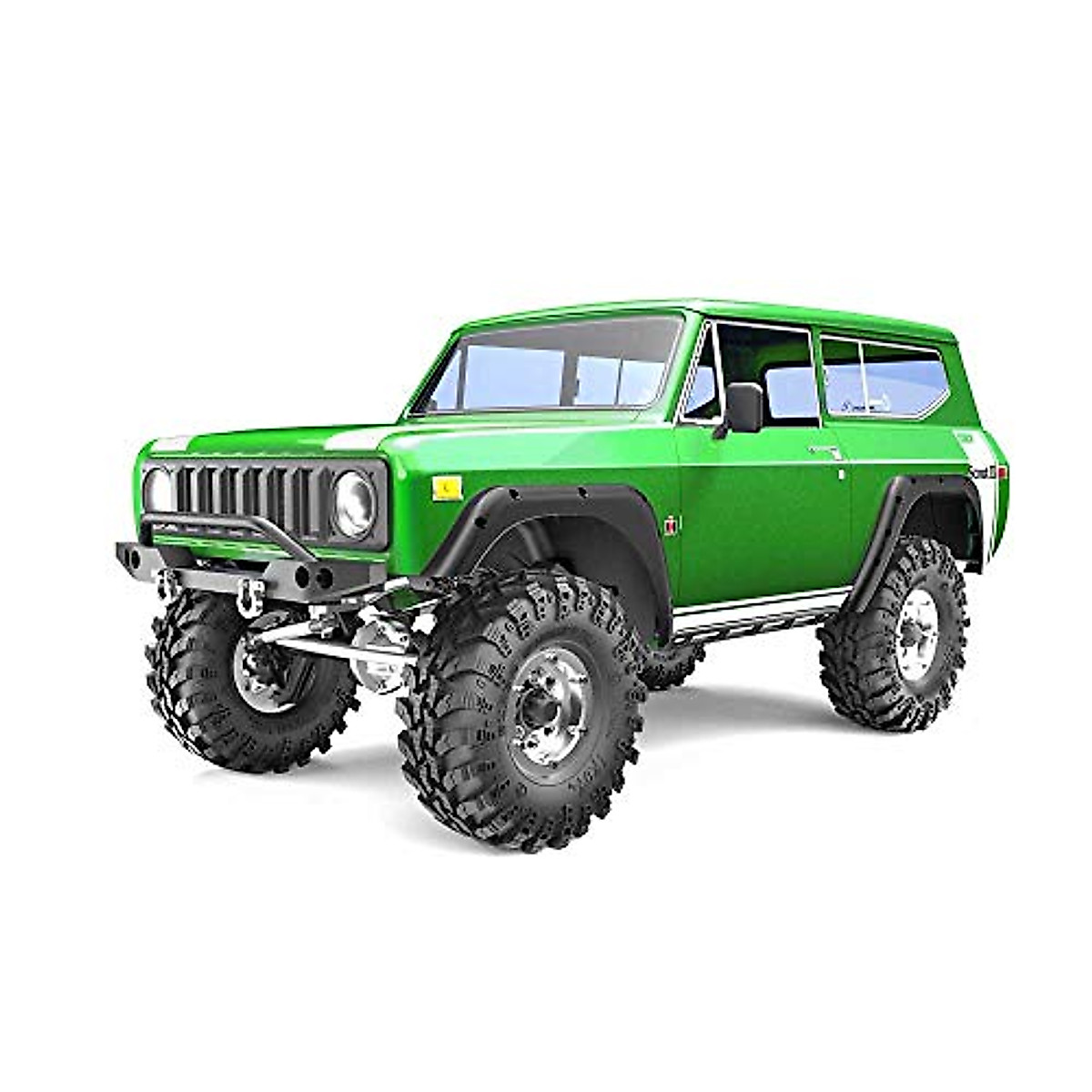 Redcat Racing Gen8 V2 International Scout II 1/10 Scale Rock Crawler Scale Truck, Green, GEN8-V2-GREEN