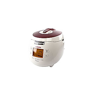 Cuckoo CRP-M1059F Pressure Rice Cooker, 11.40 x 11.60 x 15.60 inches, Red