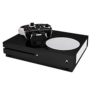 Black Chrome Mirror - Vinyl Decal Mod Skin Kit by System Skins - Compatible with Microsoft Xbox One Slim (XB1 Slim)