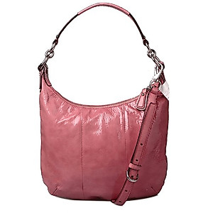 Coach Kristin Patent Leather Hobo 19299 (SV/Rose)
