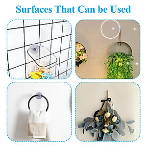 Suction Cups, 30 Pcs 20mm Clear PVC Plastic Mini Suction Cups for Glass Without Hooks, Small Anti Slip Suction Pads Round Glass Table Top Suckers for Home Kitchen Bathroom Window Mirror Glass Door