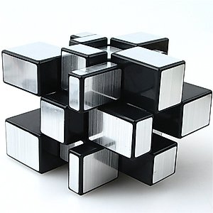 TANCH Mirror Speed Magic Cube 3X3 Puzzle for Children & Adults Kids Silver…