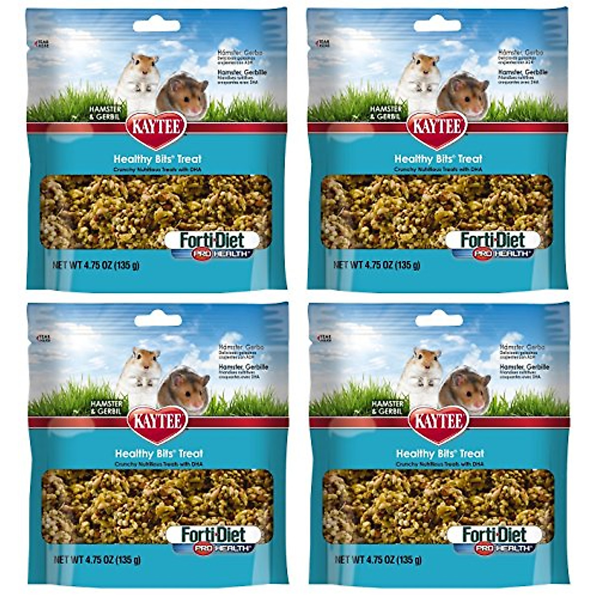 Kaytee Forti Diet Healthy Bits Treat, 19 Ounces, for Hamsters and Gerbils