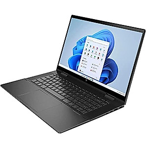HP 2022 Envy x360 15.6" FHD IPS Touchscreen Premium 2-in-1 Laptop, Gen 4 AMD 6-Cores Ryzen 5 5625U Upto 4.3GHz, 32GB RAM, 512GB PCIe SSD, Backlit Keyboard, Windows 11 Home + HDMI Cable