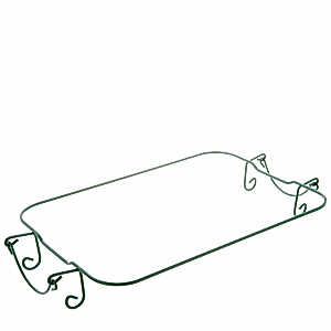 Temp-tations Texas Sized Muffin or Cornbread Dish, Heart Shape Cups, Cakelet Pan (Floral Lace Romance) EW-I