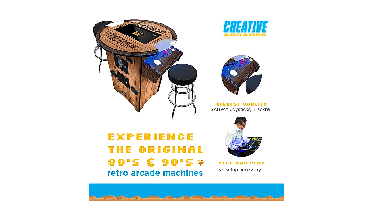 Creative Arcades Full-Size Pub Style Machine