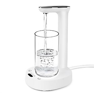 Fabuday Desk Water Jug Dispenser - 5 Gallon Water Bottle Dispensers for Bedside with Light, Smart Nightstand Water Pump for Home Office Kitchen