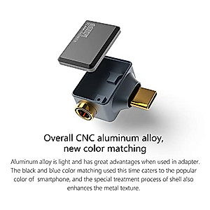 DD ddHiFi TC44A USB-C / Type-C to 4.4mm Single-Ended Headphone Jack Adapter, Audio Converter for Earphones / Headphones