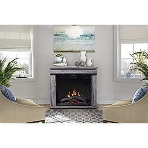 Dimplex Morgan Electric Fireplace Mantel (Model: C3P23LJ-2085CO), 5118 BTU, 120 Volt, 1500 Watt, Charcoal Oak