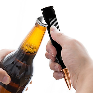 50.Cal American Flag Bottle Opener – American Flag Replica 50 BMG Opener - Patriotic Gift