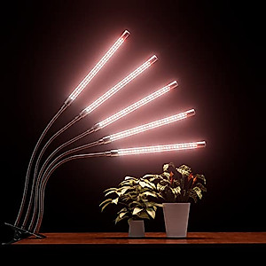 Grow Lights for Indoor Plants, DICCEAO 150W LEDs Grow Light for Seed Starting with Full Spectrum, 3/9/12H Timer, 10 Dimmable Levels, 3 Switch Modes