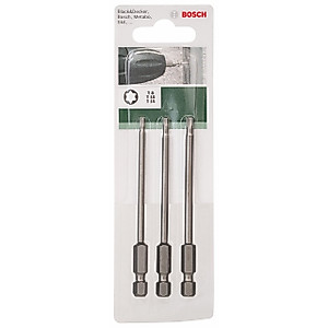 Bosch 2609255971 89mm Torx Screwdriver Bit Set with Standard Quality (3 Pieces)