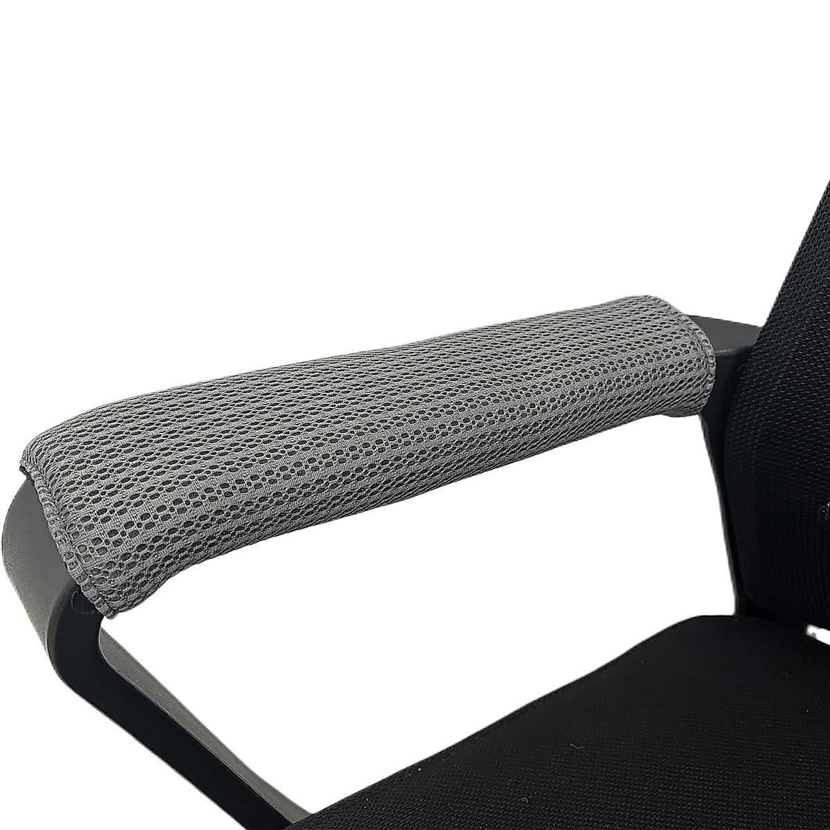 REEZEIVI Wheelchair Armrest Cover 2 Pieces,3D Air Mesh Pads for Office Chair Armrest,Breathable and Washable Chair arm Cushion,Comfort Padding Pressure Relief