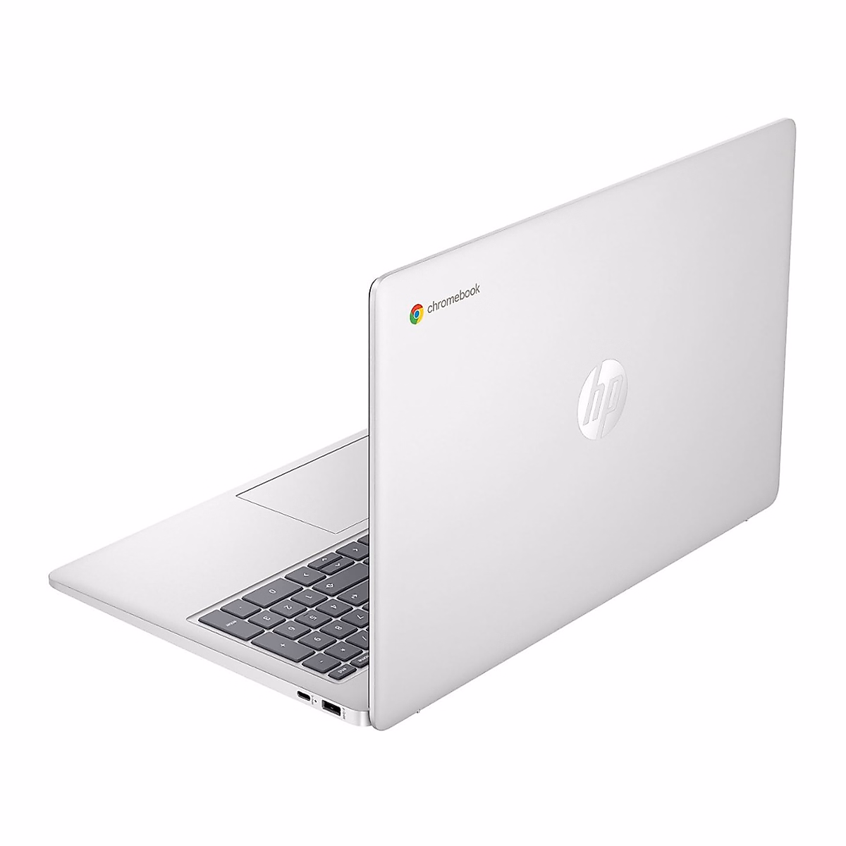 HP Chromebook 15.6-inch HD Laptop for College Student & Business, Intel Processor N200, 8GB RAM 192GB(64GB SSD+128GB Card), Webcam, Bluetooth, USB-C, Wi-Fi, Fast Charge, Chrome OS, LIONEYE Bundle