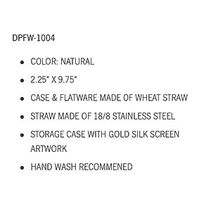 Designworks Ink Reusable Cutlery Set Utensils for Lunch Box, 7-Piece, Forest Green - Eco Maniac Plastic Flatware with Forks, Spoon, Knife, Chopsticks, Metal Straw in Portable Travel Case