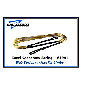 Excalibur Excel 36" Replacement Crossbow String Designed for EXO-Traditional Crossbows with Mag Tips (1994)