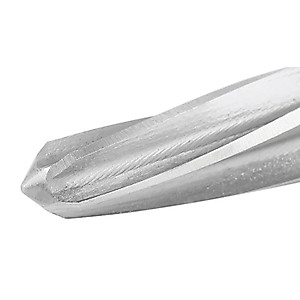 Accusize Industrial Tools Hss Spiral Flute Aligning Reamer, 3/4'' Cutting Diameter, 1/2'' Shank Diameter, 0522-0034