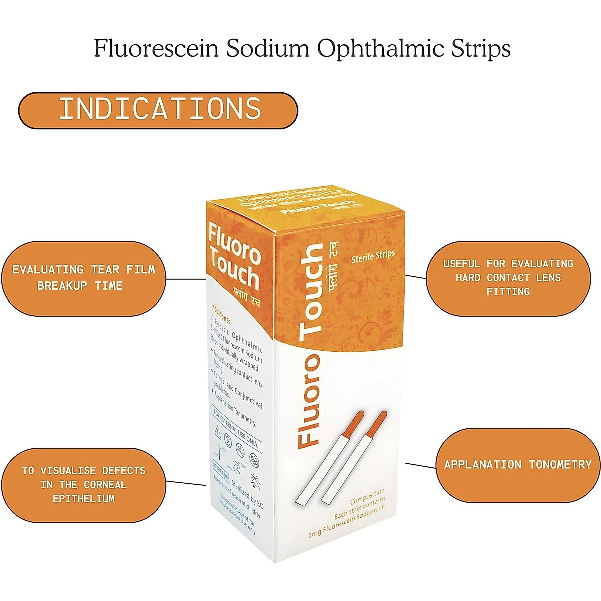 Fluoro Touch Strips - 300 Strips by KASHSURG