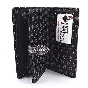 Nemesis Now Spirit Board Ouija Board 3D Embossed Black Wallet Wiccan Gothic Gift