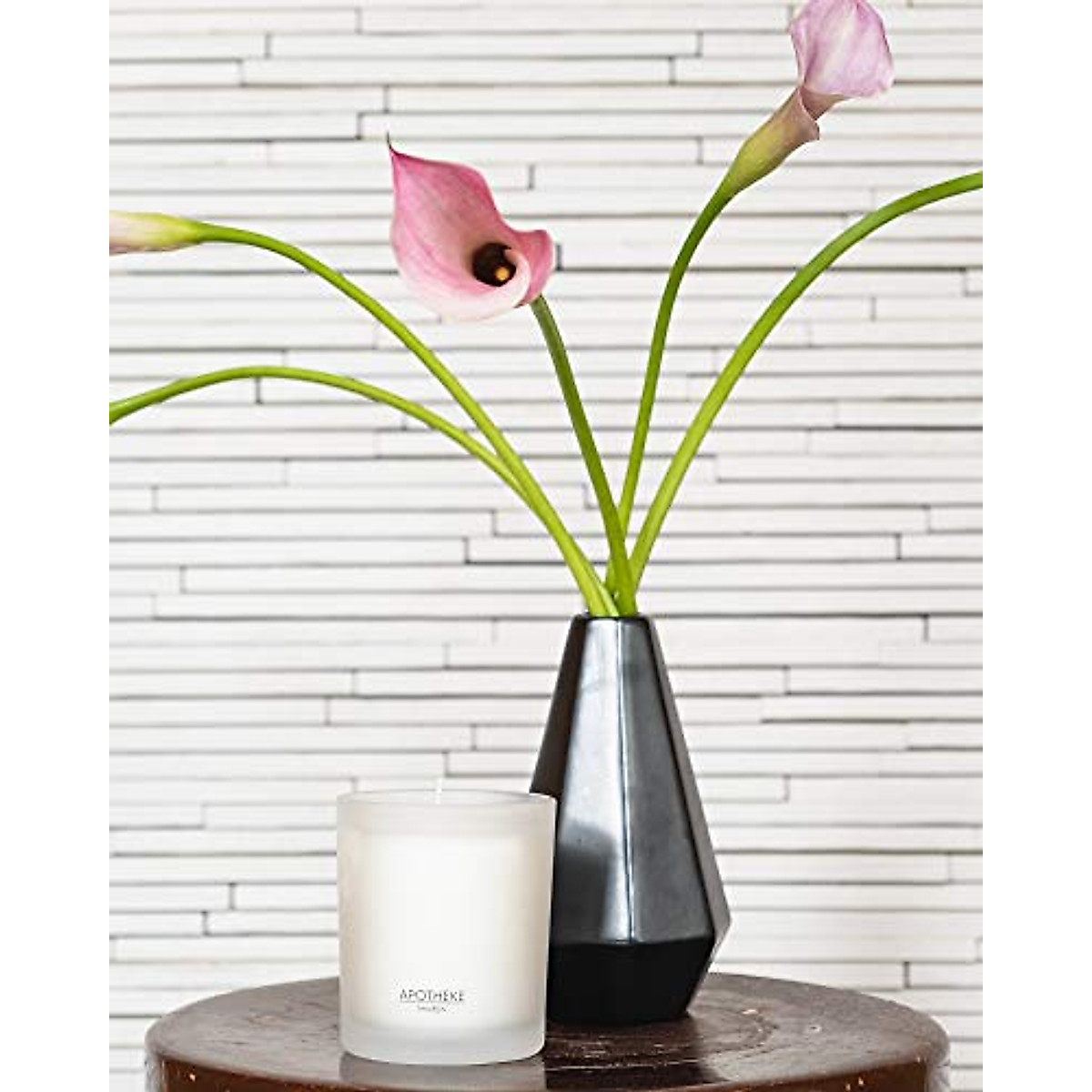 Apotheke Signature Amber Woods Candle, 1 EA