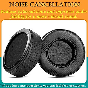 TaiZiChangQin K267 Ear Pads Ear Cushions Replacement Compatible with AKG K267 K167 K520 Headphone Upgrade Thicker Protein Leather Earpads