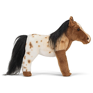DEMDACO Quarter Horse Soft Blonde Palomino 10 inch Children's Soft Plush Stuffed Animal Toy