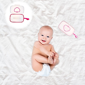 Baby Wipes Dispenser, Baby Dispenser, Storage Box, Tissue Storage Box Case, Baby Outdoor Travel Stroller Box