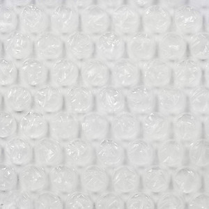 Duck Brand Bubble Wrap Original Protective Packaging, 12 Inches Wide x 30-Feet Long, Single Roll (393251), Clear