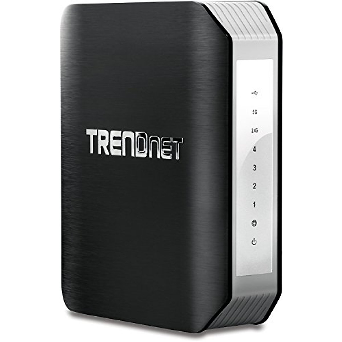 TRENDnet AC1900 Dual Band Wireless AC Gigabit Router, 2.4GHz 600Mbps+5Ghz 1300Mbps, One-Touch Network connection, 1 USB 2.0 Port, 1 USB 3.0 Port, DD-WRT Compatible, IPv6, Guest Network, Parental controls, TEW-818DRU