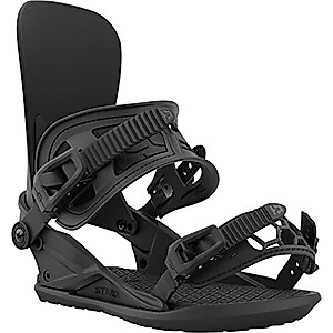 Union Strata Mens Snowboard Bindings Black Sz S (6-7.5)
