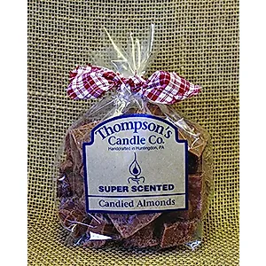 Thompson's Candle Co Super Scented Crumbles/Tarts/Wax Melts 6 oz "Candied Almonds"