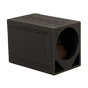 Rockville RQ12TB Single 12" Triangle Ported Subwoofer Sub Box BedLined Enclosure