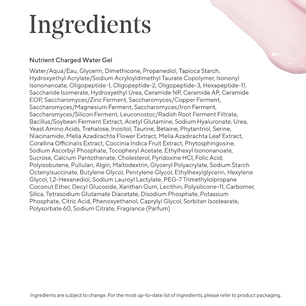 Murad Nutrient-Charged Water Gel - Hydration Face Moisturizer - Lightweight Hydration Gel Moisturizer with Minerals, Vitamins and Peptides Backed by Science, 1.7 Fl Oz