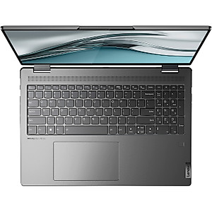 Lenovo 2023 Yoga 7i 16" Touchscreen 2.5K 2560x1600 400nits 2-in-1 Laptop, 12th Gen Intel 12-Core i5-1240P up to 4.4GHz, 8GB LPDDR5 RAM, 1TB PCIe SSD, WiFi6, BT5.1, Windows 11, BROAG 64GB Flash Drive