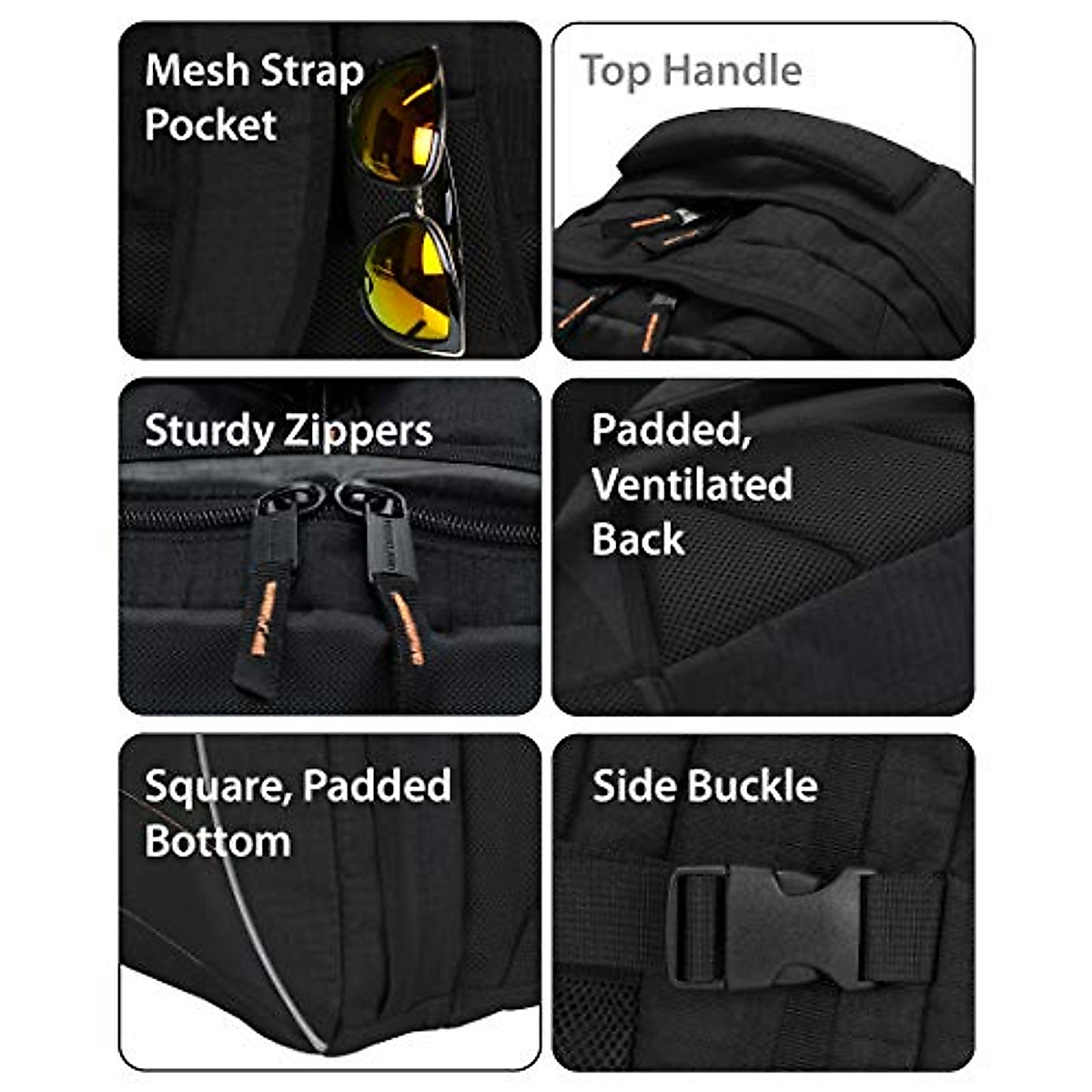 Rockland Smart Gear USB Laptop Backpack, Black, Large