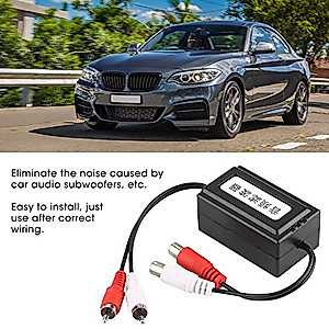 Audio Radio Noise Filter Suppressor Stereo | Car Stereo Audio Filter Isolation Automotive Amplifier Noise Suppressor