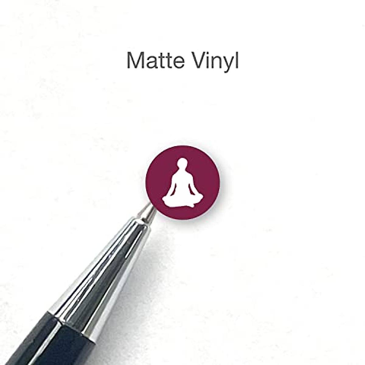 Yoga Pilates Planner Sticker / 110 Dot Icon Vinyl Stickers (1/3”) / Wellness Exercise Fitness Health Self Care Reminder/Essential Productivity Life Planner/Bujo Bullet Journaling (1 Sheet)