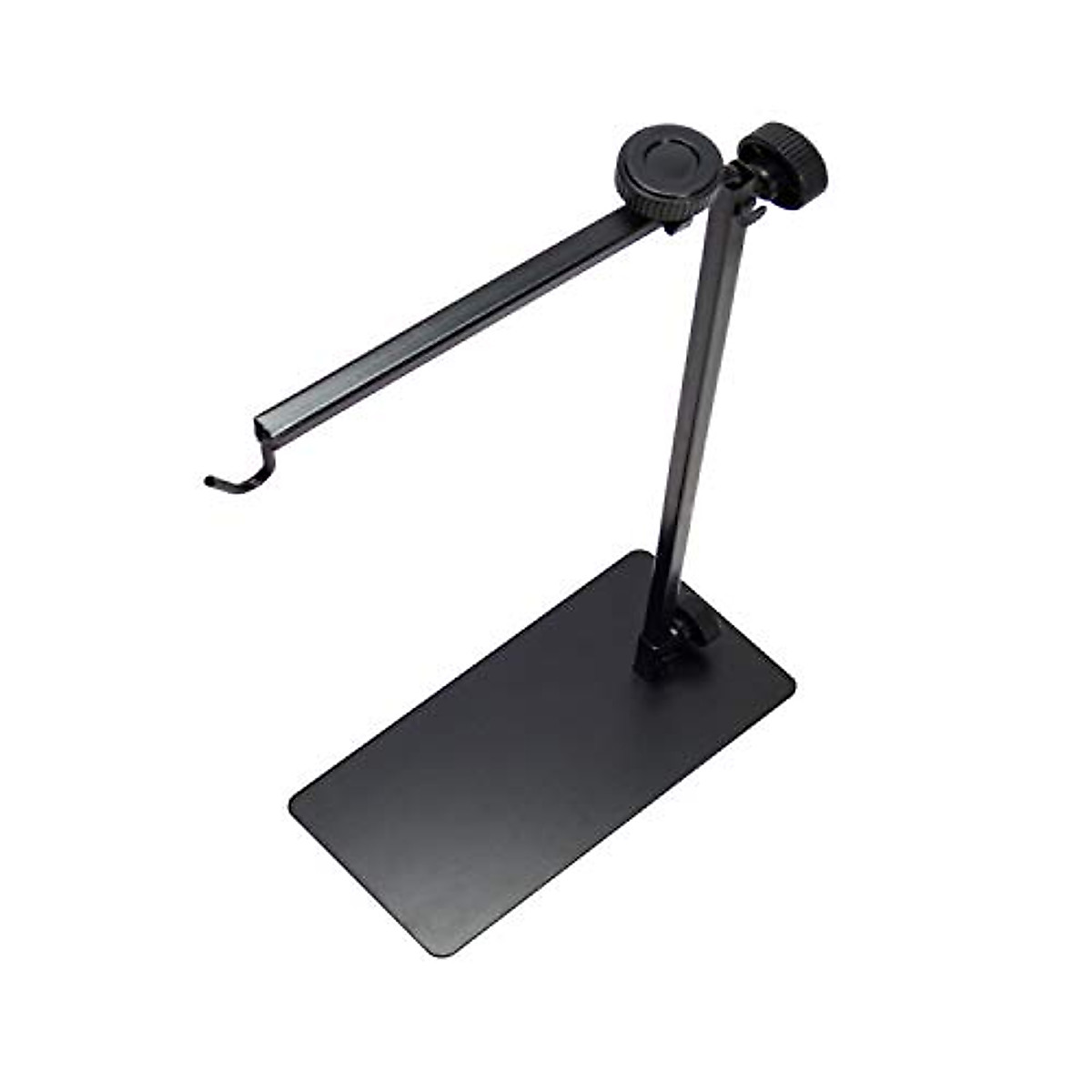 S7 360 Adjustable Reptile Lamp Stand - Heavy Duty Metal Support Holder Bracket Used for Amphibians and Reptiles - Complete with Reptile Feeding and Cleaning Tool
