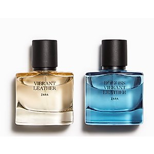 Zara Women Vibrant Leather and Vibrant Leather Bogoss Eau De Parfum Cologne 2 pack 60ML