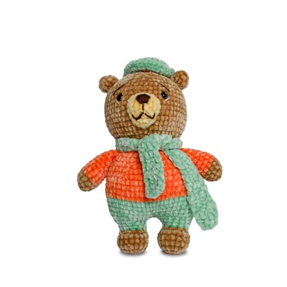 Circulo - Amigurumi Pelucia Yarn, Special Velvet Chenille Yarn for Amigurumi and Blanket, 144 yds, Worsted (7030 - Mustard)