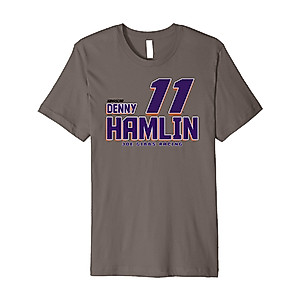 NASCAR - Denny Hamlin - Carbon Fiber Premium T-Shirt