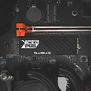 Patriot Viper VP4300 1TB Internal SSD W/HS - NVMe PCIe Gen 4x4 - M.2 2280 - Solid State Drive - VP4300-1TBM28H