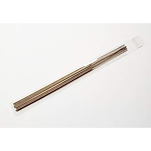 FlanicaUSA 100 pcs 1" x 10" 2 MIL Clear Flat Resealable Cello OPP's/Clear Plastic Bags Good for Bakery, Candle, Incense, Jewelry Items Bags.