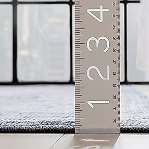 Well Woven Overdyed Helode Machine Washable Grey Vintage Oriental Medallion Area Rug 5x7 (5' x 7')