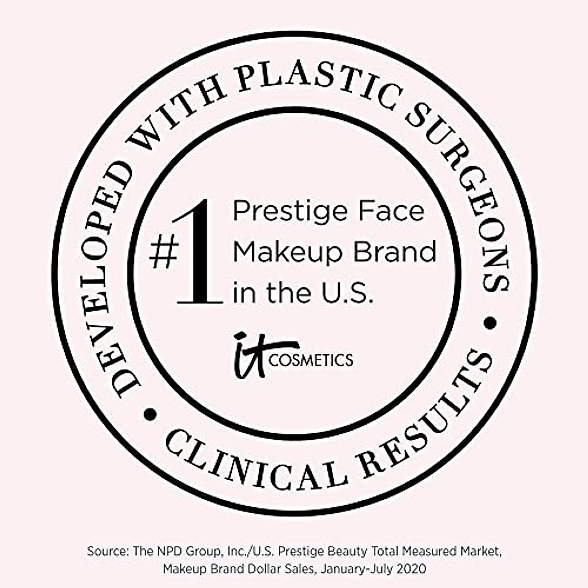 IT Cosmetics Heavenly Luxe Pointed Precision Complexion Brush #11 - Luxurious, Controlled Application - For Cream & Powder Makeup - Soft, Pro-Hygienic Bristles