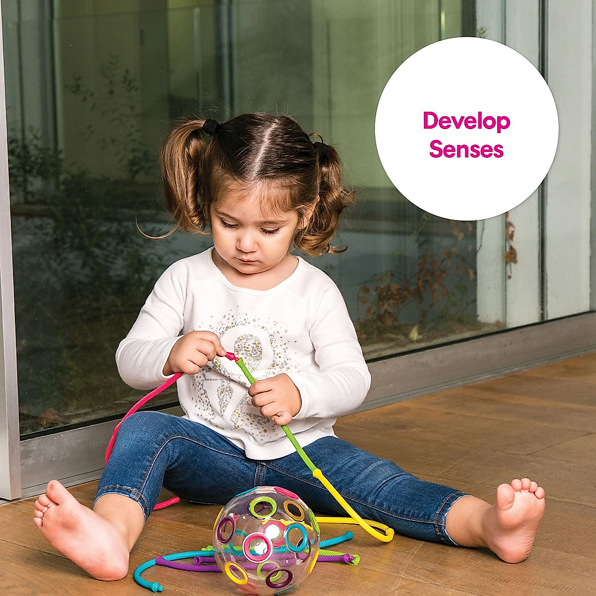 Edushape 525021 Thread-O-Ball Development Activity (Pack of 11)